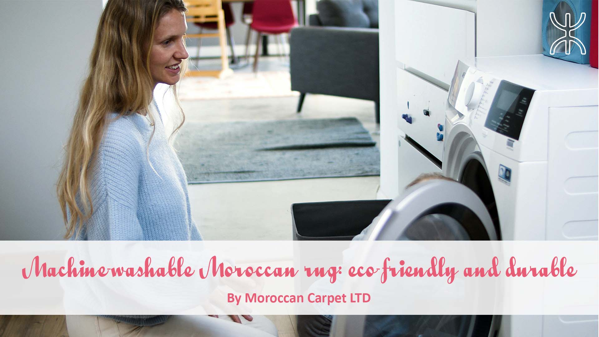 Machine-washable Moroccan rug: eco-friendly and durable - Moroccan ...