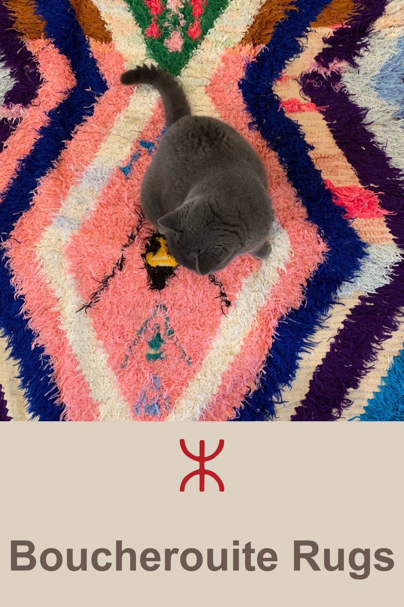 Moroccan rug - Handmade Certified