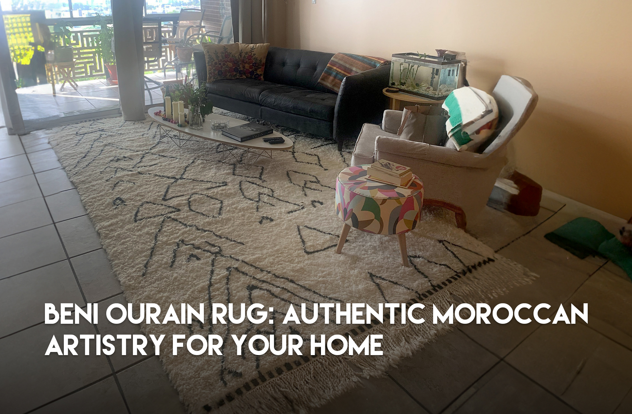 Beni Ourain Rug: Authentic Moroccan Artistry for Your Home