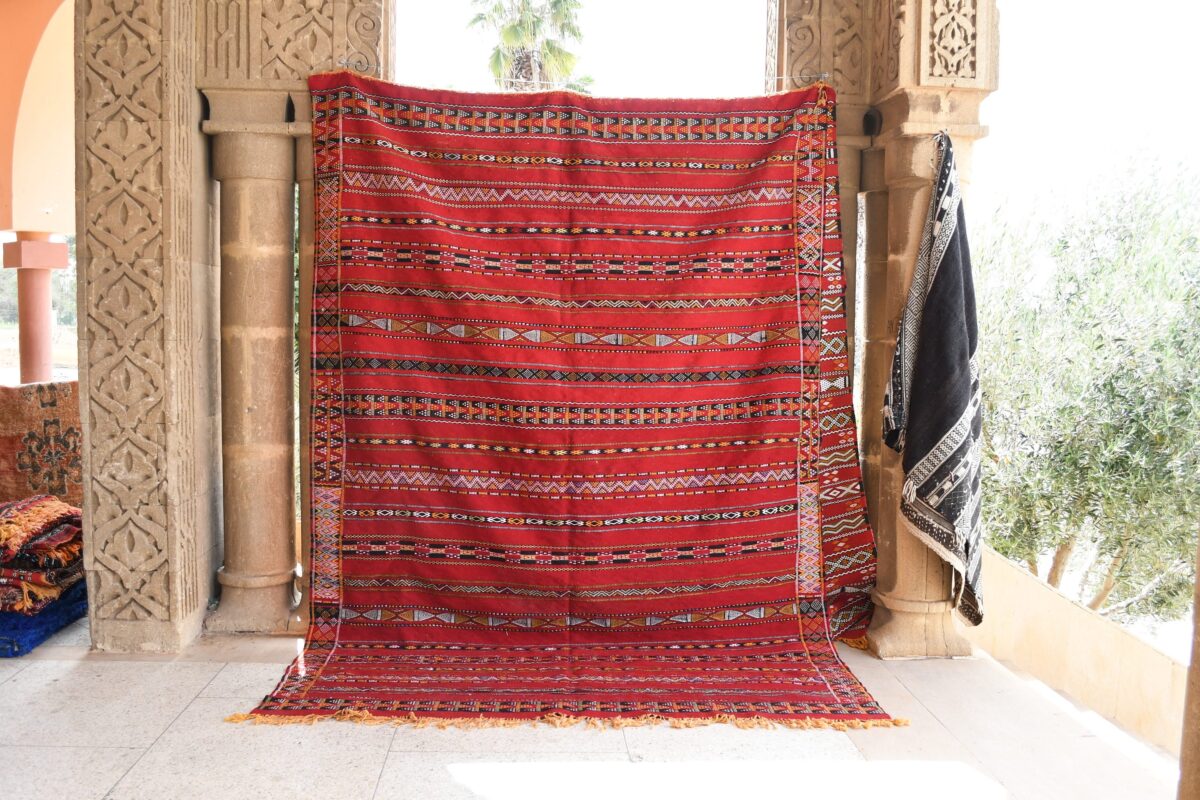 Superbe tapis berbère : Artisanat marocain magique 346 cm x 246 cm / 11 ...